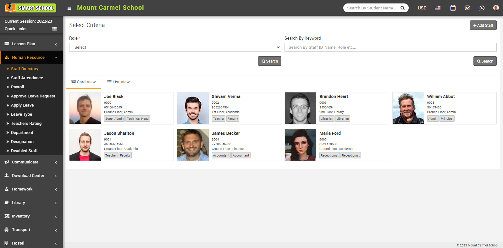 How to generate barcode and QR code for admin/staff on his profile ...